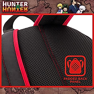 Hunter x Hunter 13 Inch Sleeve Laptop Backpack, Padded Computer Bag for Commute or Travel, Multi, One Size