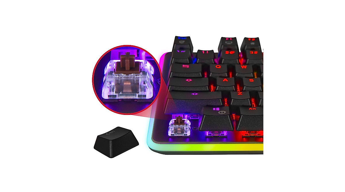 Rosewill Mechanical Gaming Keyboard: RGB, Brown Switches