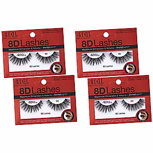 Ardell Strip Lashes 8D Lashes 953, 4-Pack