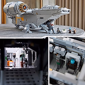 LEGO Star Wars The Razor Crest UCS Set, Ultimate Collectors Series Starship Model Kit for Adults, Large Iconic The Mandalorian Memorabilia Collectable, 75331