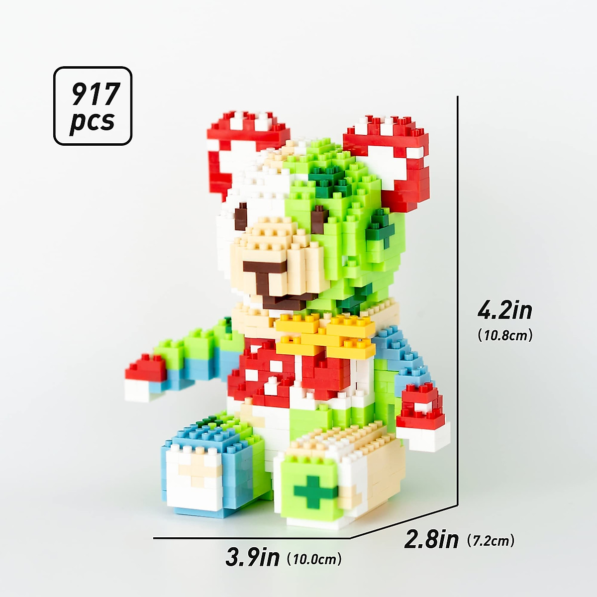 usecubes - SCP-173,SCP Foundation Series Building Block Set Toys Gifts for Kids (SCP-2295,917pcs)