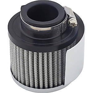 SBC Tall Aluminum Valve Covers & Shielded Breathers, Chrome