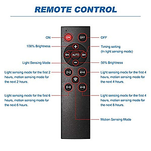 NIORSUN 100W Solar Street Lights Outdoor, LED Security Flood Light Motion Sensor Dusk to Dawn IP67 Waterproof with Remote Control for Garden, Basketball Court, Garage, Parking Lot