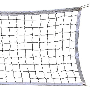 NKTM Volleyball Net, Outdoor Volleyball Net Volleyball Net Outdoor Volleyball Net for Backyard Pool Volleyball Net Volleyball Net for Pool Portable Volleyball Net Volleyball Equipment (32x3 Feet)