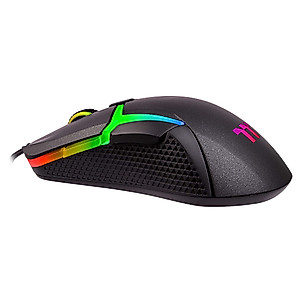 Thermaltake Level 20 RGB Gaming Mouse (GMO-LVT-WDOOBK-01), Black