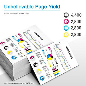 7Magic Remanufactured Toner Cartridge Replacement for HP 305A 305X CE410X CE410A for HP Laserjet Pro 400 Color MFP M451nw M451dn M451dw M475dw M475dn Laserjet Pro 300 MFP M375nw M351A Printer (4 Pack)