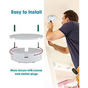 Obdeprlone Hidden Camera Smoke Detector WiFi Spy Camera Hidden Cameras with Video HD 1080P Wireless Small Camera with Night Vision and Motion Detection Indoor Camera for Home Security Nanny Cam