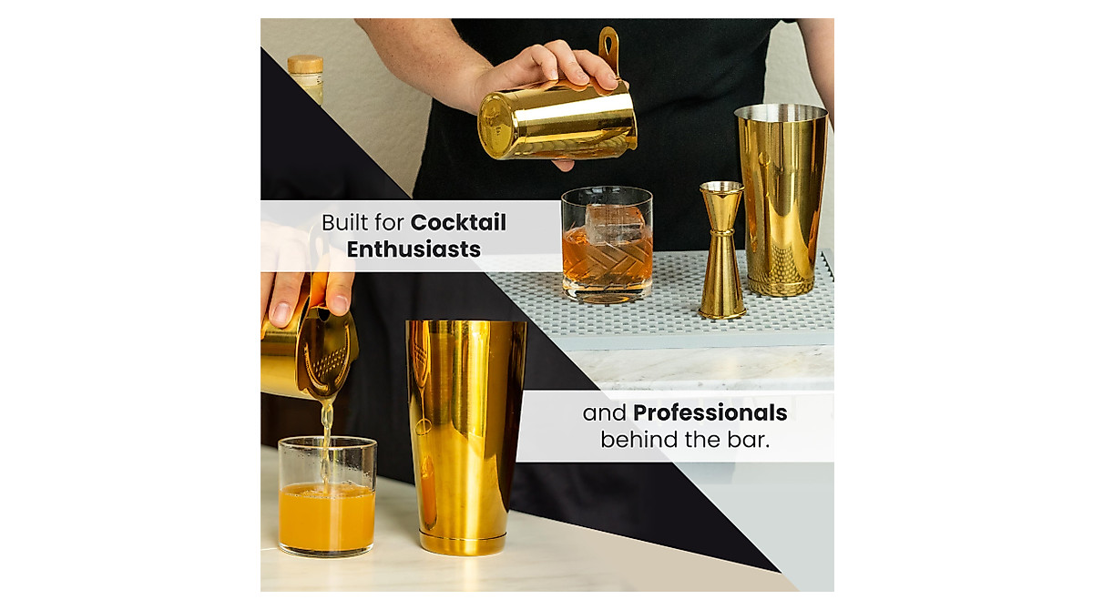 A Bar Above Professional Boston Shakers Set | Premium Cocktail Shakers