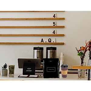 Purple Q Crafts Die Cut Plastic Shopping Bags with Thank You Logo 9" x 12" Boutique Bags with Handles 50 Pack for Merchandise, Gifts, Trade Shows and More