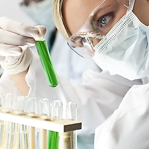 DEPEPE 30pcs 13ml Glass Test Tubes with Cork Stoppers, 15×100mm Small Clear Glass Test Tubes for Scientific Experiments, Plant Propagation and Holiday Gifts