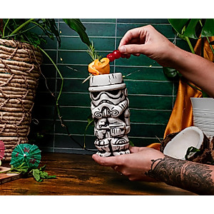 Geeki Tikis Star Wars Stormtrooper V2 Ceramic Mug | Holds 15 Ounces