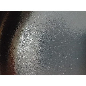 All Black Vulcan Kitchen Nonstick 4QT Stock Pot with Glass Lid, Healthy Cooking T-Coating Casserole, Soup Stew Dutch Oven, Induction Compatible Cookware, Made in Korea (24 cm Pot)