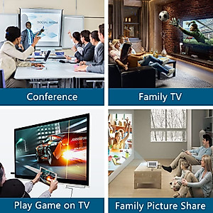 Apple MFi Certified Lightning to HDMI Digital AV Adapter 1080P HD Video HDMI Sync Screen Connector Cable with Charging Port Compatible with iPhone 12/11/ X/ 8/7/ iPad on HDTV/Projector/Monitor