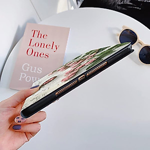 kaitesi Floral Case Compatible with 2022 iPad 10th Generation 10.9 inch Case Flower Pattern Cute Slim Leather Smart Cover with Pencil Holder,Color E