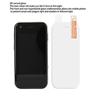 Cuifati XS11 Mini Mobile Phone, 2.5in Cell Phone WiFi GPS 1GB 8GB Quad Core for Android Smart Phone for Students (Dark Night Green)