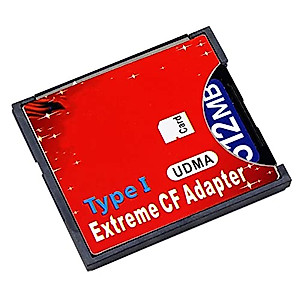 ChenYang SD SDHC SDXC to CF Type I Compact Flash Memory Card Adapter Reader Support16/32/64/128/256GB CF to SD Card Converter