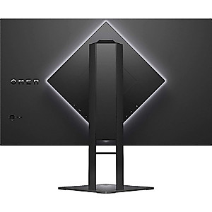 HP New OMEN 27i Monitor - 8AC94AA#ABA - 27" IPS LED QHD FreeSync, G-Sync Compatible Gaming Monitor + HDMI Cable