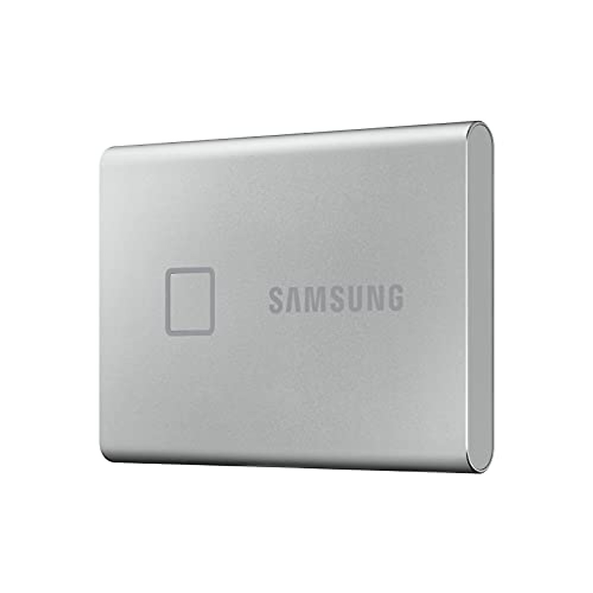 Samsung T7 Touch Portable SSD - 1 TB - USB 3.2 Gen.2 External SSD Metallic Silver (MU-PC1T0S/WW)