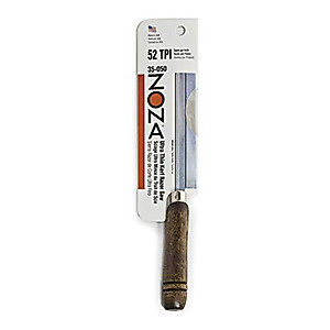 ZONA 35-050 Ultra Thin Razor Saw, 52 TPI.008-Inch Kerf, Blade Length 4-1/2-Inch, Cut Depth 7/16-Inch
