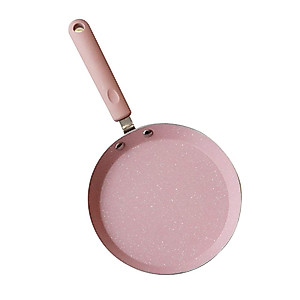 Hemoton Frying Pan Aluminum Non-Stick Pan No Stick Pan Crepe Pan Tortillas Pan Metal Pans Mini Nonstick Pan Nonstick Skillet Non Stick Pan Kitchen Gadget Pancake Skillet Pizza Plate Egg