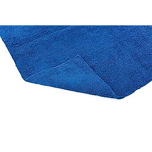 The Rag Company - Edgeless 365 Microfiber Towels (10-Pack) Premium 70/30 Blend, Professional Polishing, Wax Removal, Auto Detailing, 365gsm, 16in x 16n, Royal Blue