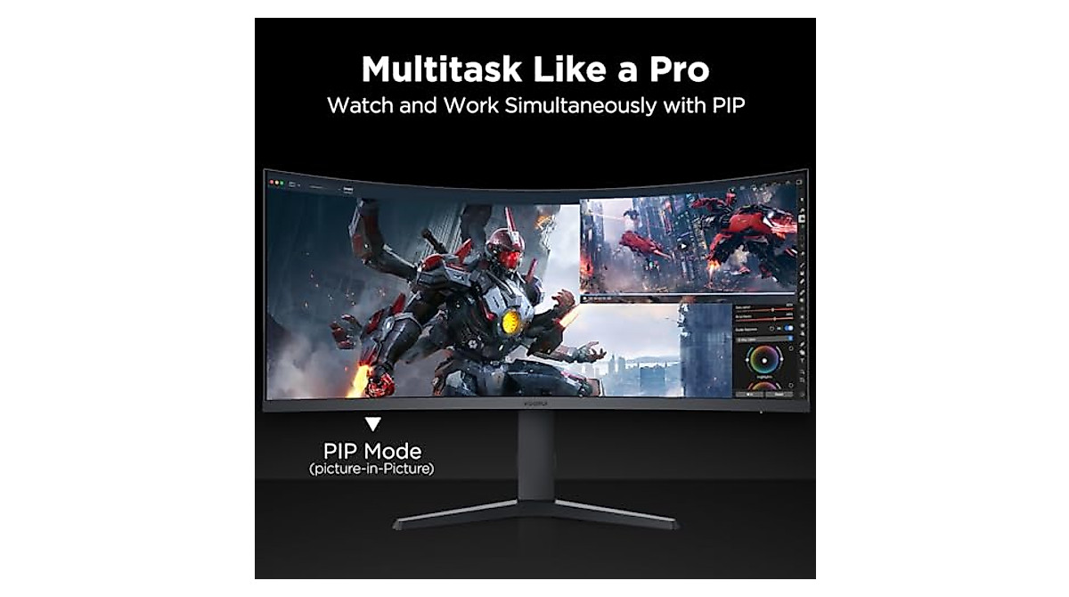 KOORUI 34" Ultrawide Gaming Monitor - Immersive 165Hz