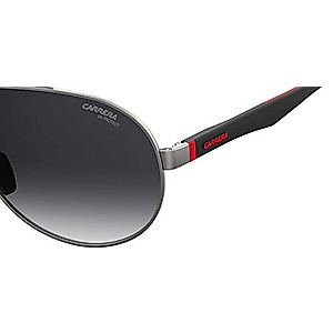 Carrera Men's CA8025/S Pilot Sunglasses, Dark Ruthenium, 63 mm