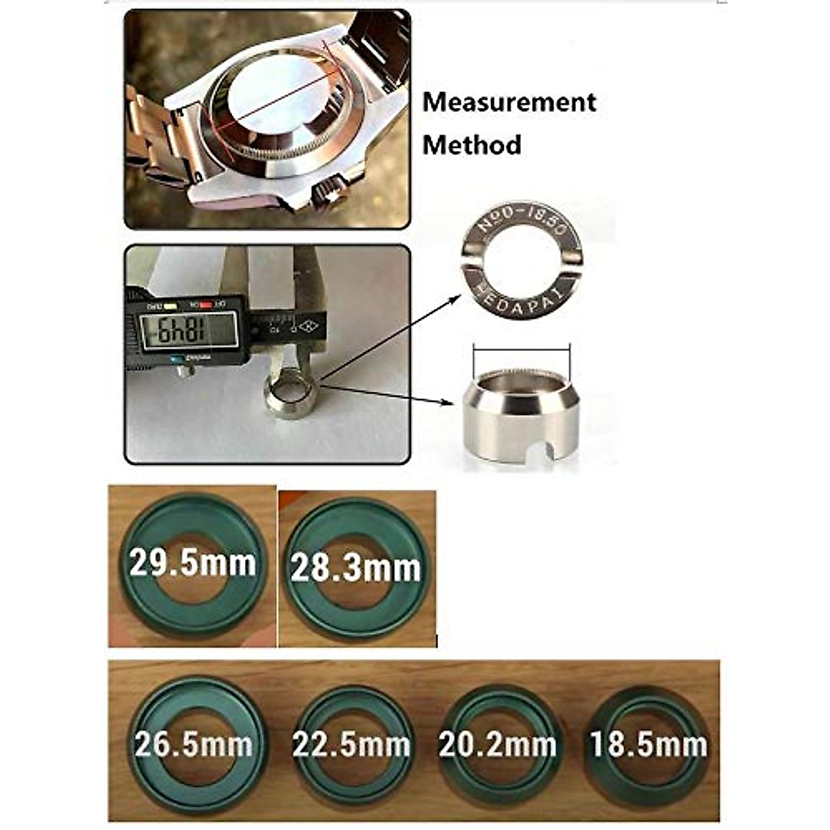 Eland Pro Back Case Oyster Style Opener Cover Remover 5537 for Rolex & Tudor Watch Repair Tool Kit