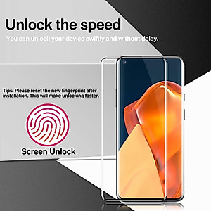 OnePlus 9 Pro Screen Protector + Camera Lens Protectors By BIGFACE, [2 + 2 Pack] Full Premium HD Clarity Coverage Premium Tempered Glass, Anti-Scratch, 3D Touch Accuracy Anti Bubble Film