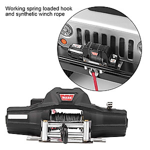 Drfeify RC Model Vehicle Dual-Motor Winch,1/8 Scale Accessory with Remote Controller