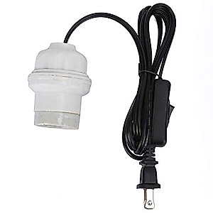AUHX Uvb Reptile Light, Reptile Heat Lamp ABS Plastic Durable Impact Resistant High Temperature Resistant for Turtles for Lizards for Hatching(US Plug 110V)