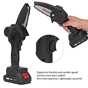 Lightweight Mini Saw Cordless Hand Saw ABS Box Ergonomic Garden Handle (US Plug)