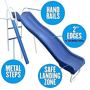 XDP Recreation Fun Forever Swing Set, Gray