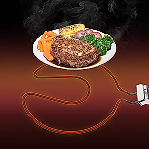 Replacement Part Grill Heating Element for Charbroil 16601688 12601514 15601514 15601559 Fits Charbroil Patio Bistro Electric Grill Heating Element