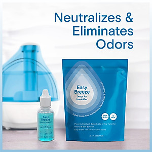 Humidifier Cleaner Drops for All Makes & Models - Made in USA Humidifier Treatment for Peak Performance - Water Humidifier Drops for Cleaning - Humidifier Solution Humidifier Water Treatment