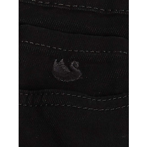 Gloria Vanderbilt Women's Size Classic Amanda High Rise Tapered Jean, Black, 16 Plus