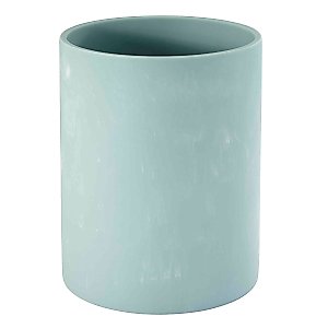 Nicole Miller - Wastebasket, Decorative Trash Can, Dorm Room Essentials (Kendall Collection, Oasis)