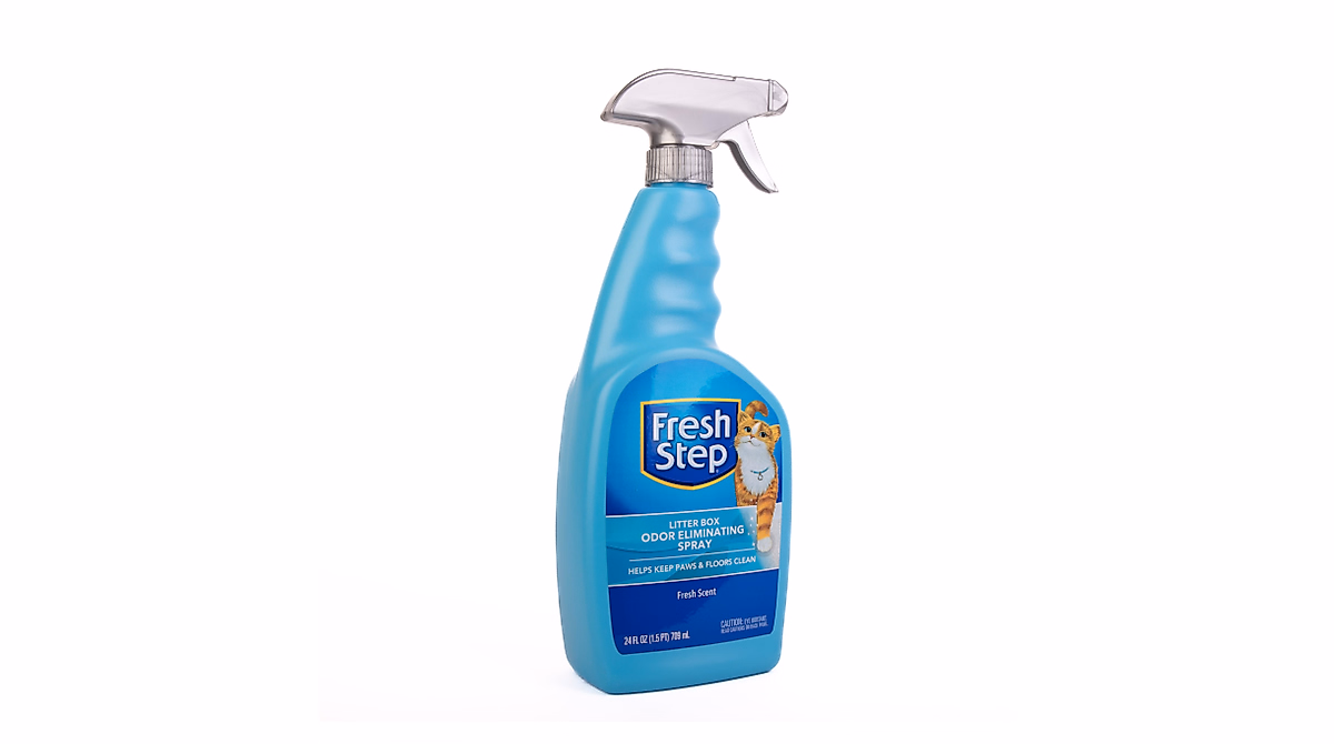 Fresh Step Cat Litter Box Odor Eliminating Spray | Cat Deodorizer Spray ...
