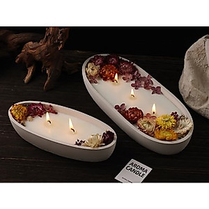 AOOOWER DIY Storage Tray Mold Jewelry Container Resin Casting Mold DIY Candle Holder Mould Simple Boats Tray Mold Easy to Clean