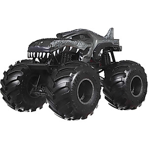 Hot WheelsDie-cast 1:24 Scale Mega Wrex Monster Trucks with Giant Wheels [Amazon Exclusive]