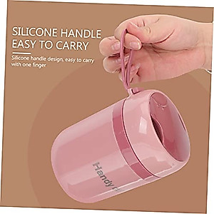 Cabilock 3pcs Mini Breakfast Cup Vacuum Insulated Bucket Containers with Lids Snackle Insulated Container Hot Food Stainless Water Bottles Thermal Soup Bucket Travel Drinks Thermal Jug Pp