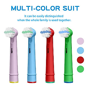 Kids Toothbrush Replacement Heads ​for Oral B Electric Toothbrush Replaced Brush Heads Soft Bristles for Children 8 Pack