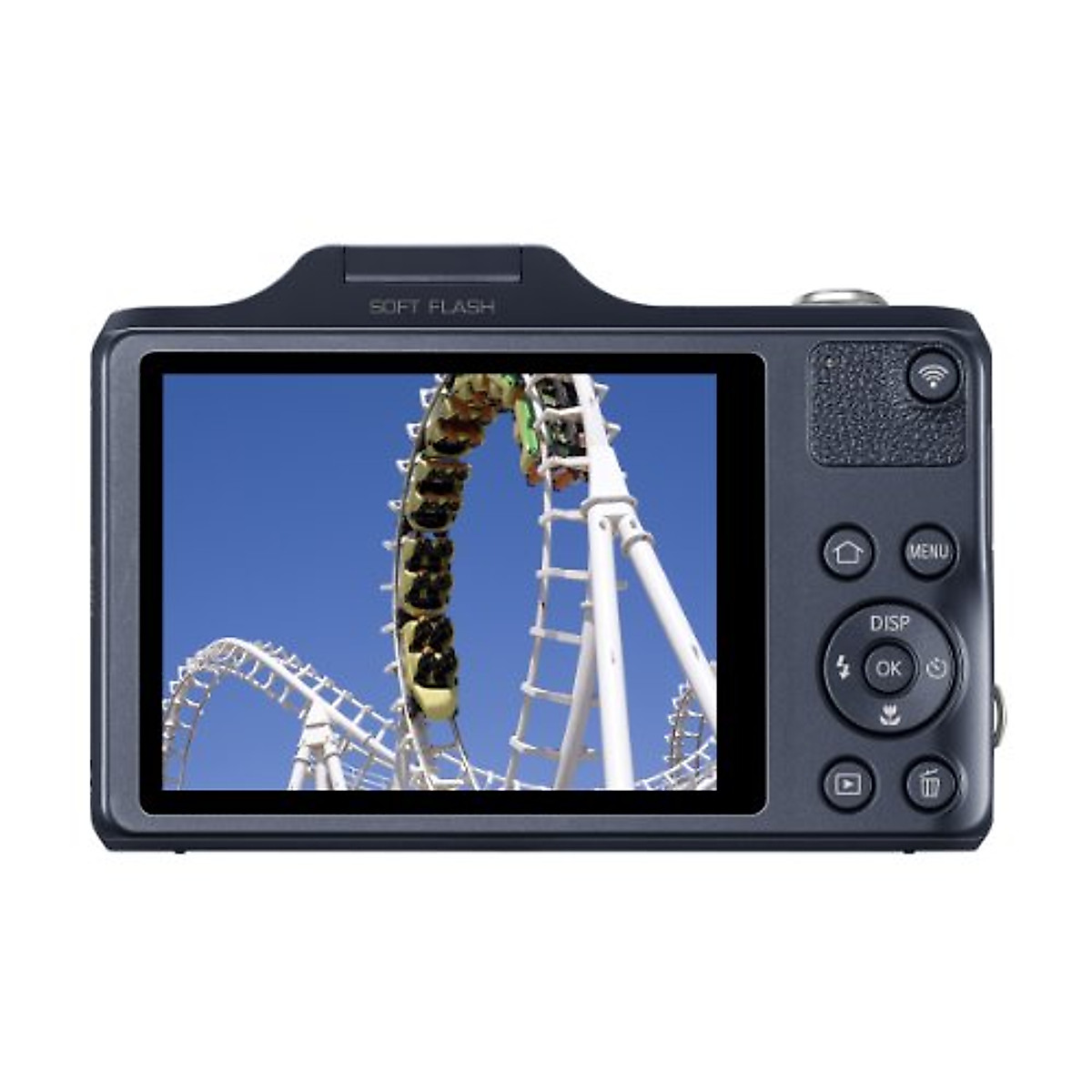 Samsung WB50F 16.2MP Smart WiFi & NFC Digital Camera with 12x Optical Zoom and 3.0" LCD (Black)
