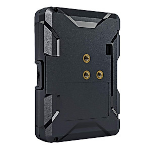 Anton Bauer Titon Base Kit, 68Wh/14.4V Battery, Compatible with Blackmagic Pocket Cinema 4K / 6K, LEMO and LP-E6, Lithium Battery Pack, Battery Replacement, Quick Release Battery