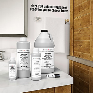 Aroma Depot 10ml. Sweet Vanilla Unisex Perfume/Body Oil Our Interpretation, Premium Quality Uncut Fragrance Oil