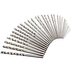 10PCS Mini Micro HSS Spiral Twist Drill Bit Drilling Tool,0.5mm