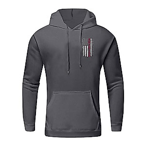 DuDubaby Graphic Hoodies Men Long Sleeve Letter Print Fleece Mens Hoodies Pullover Funny Novelty Basic Light Weight Gradient Tie Dye Hooded Sweatshirt Men Cool Thick Hooded 01 Dark Gray Xl