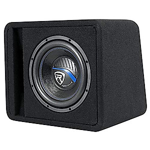 Rockville SK510 PACKAGE 10" 1200w Loaded K5 Car Subwoofer Enclosure+DB11 Amp