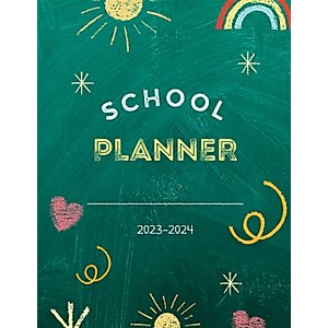 School Planner 2023 2024: Student Organizer (September 2023/June 2024) Primary - Middle School - High School | 1 week on 2 pages | Size 8.5” x 11”... for back to school