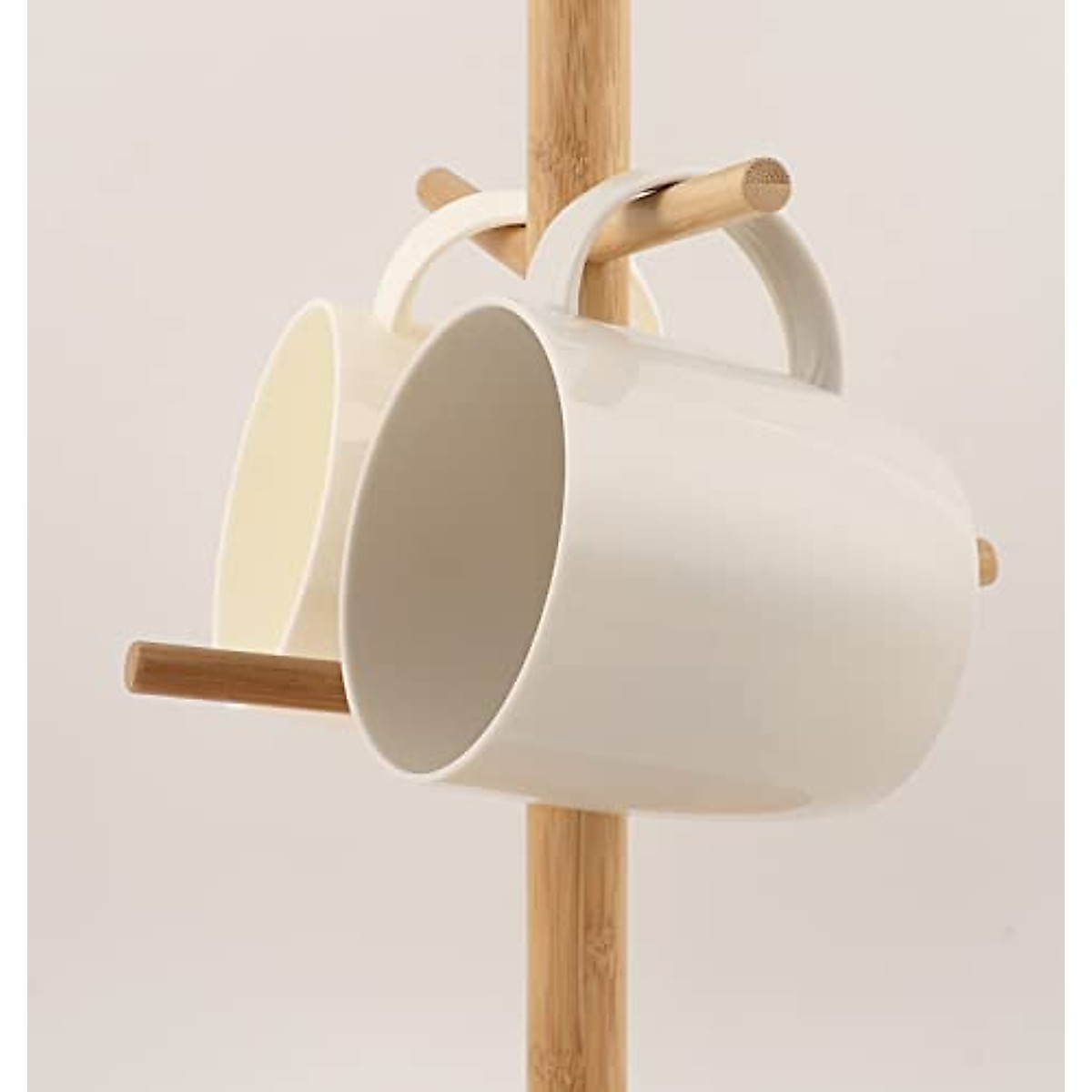 fulong Reusable Plastic Drinking Cup with Handle, BPA Free Microwave & Dishwasher Safe Food Grade PP 13 Ounce Coffee & Milk Mug Set of 5 (Pink)